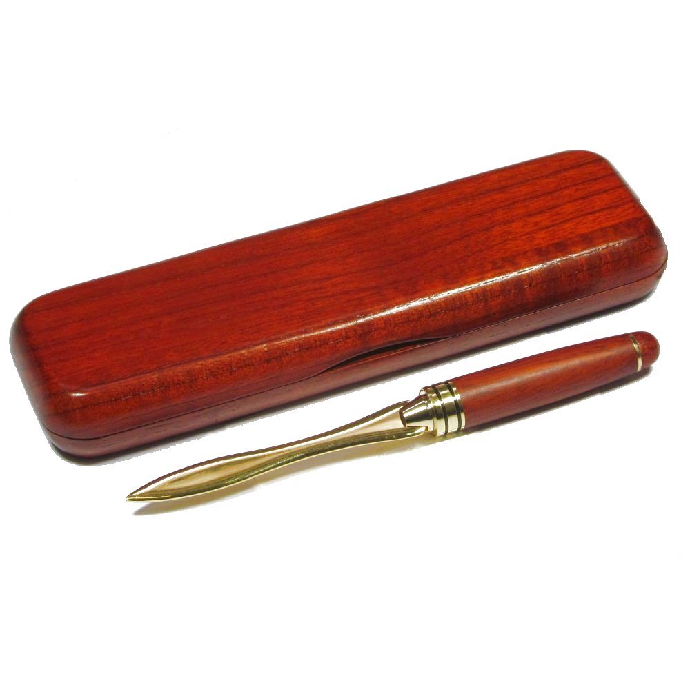 Rosewood Letter Opener and Box - Hillwood