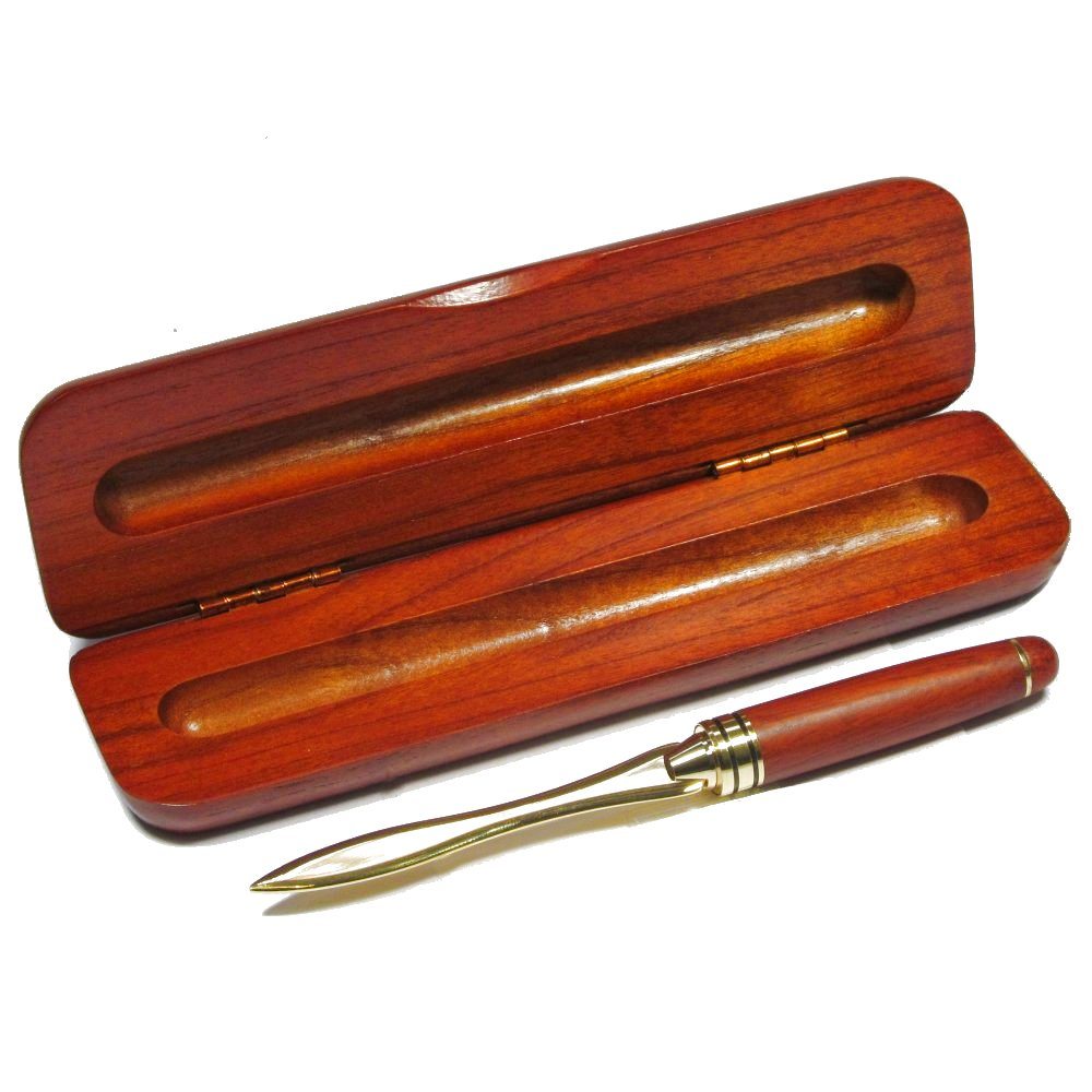 Rosewood Letter Opener and Box - Hillwood