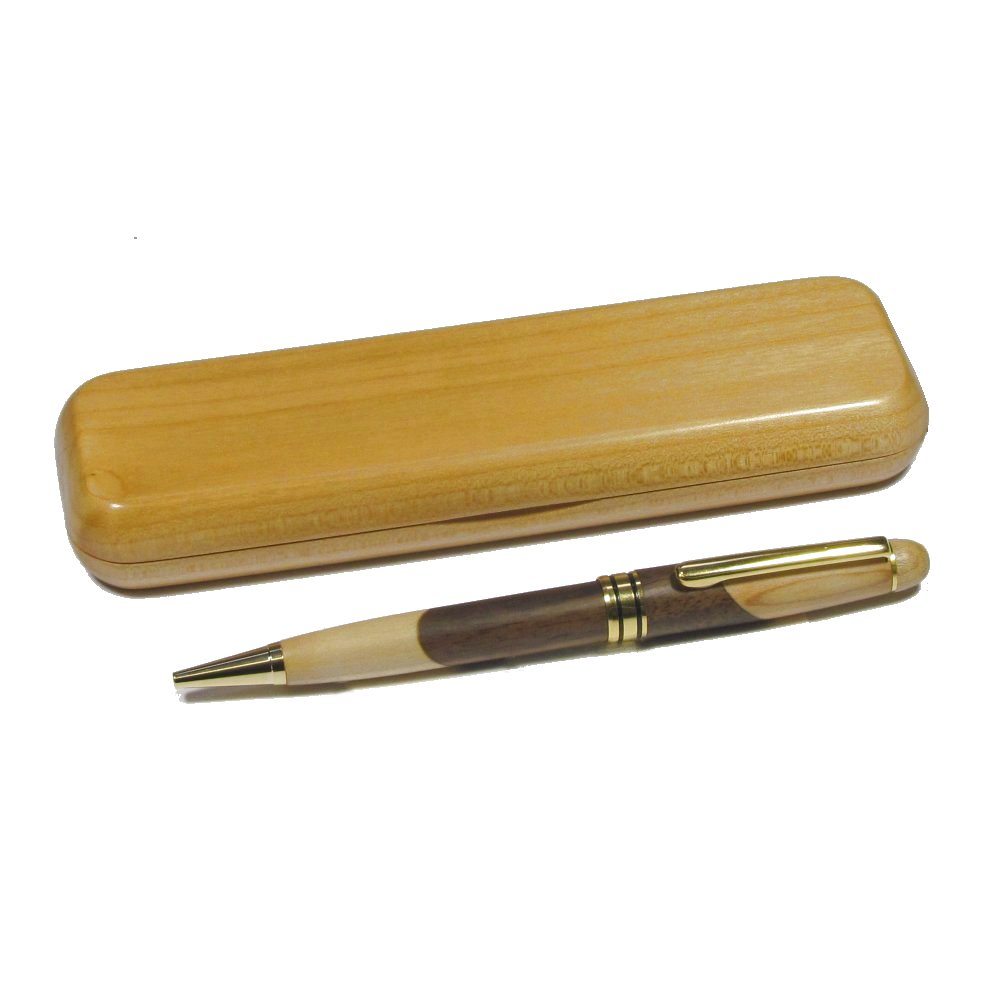 Maple and Maple Ballpoint Pen and Box - Hillwood